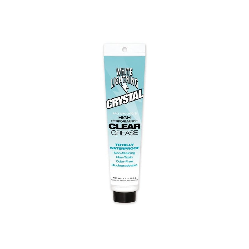White Lightning Crystal Grease 100 Gram Tube – Mission Cycles